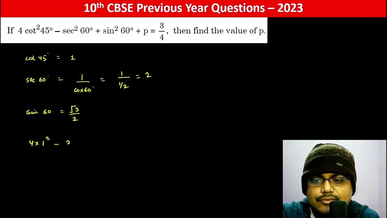 if-4-cot2-45-sec2-60-sin2-60-p-3-4-then-find-the-value-of-p