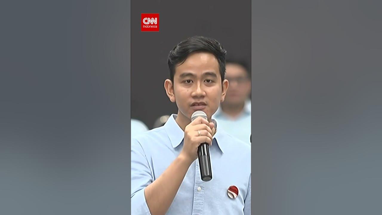 Gibran: Tenang Saja Pak Prabowo, Saya Sudah Ada Disini - YouTube