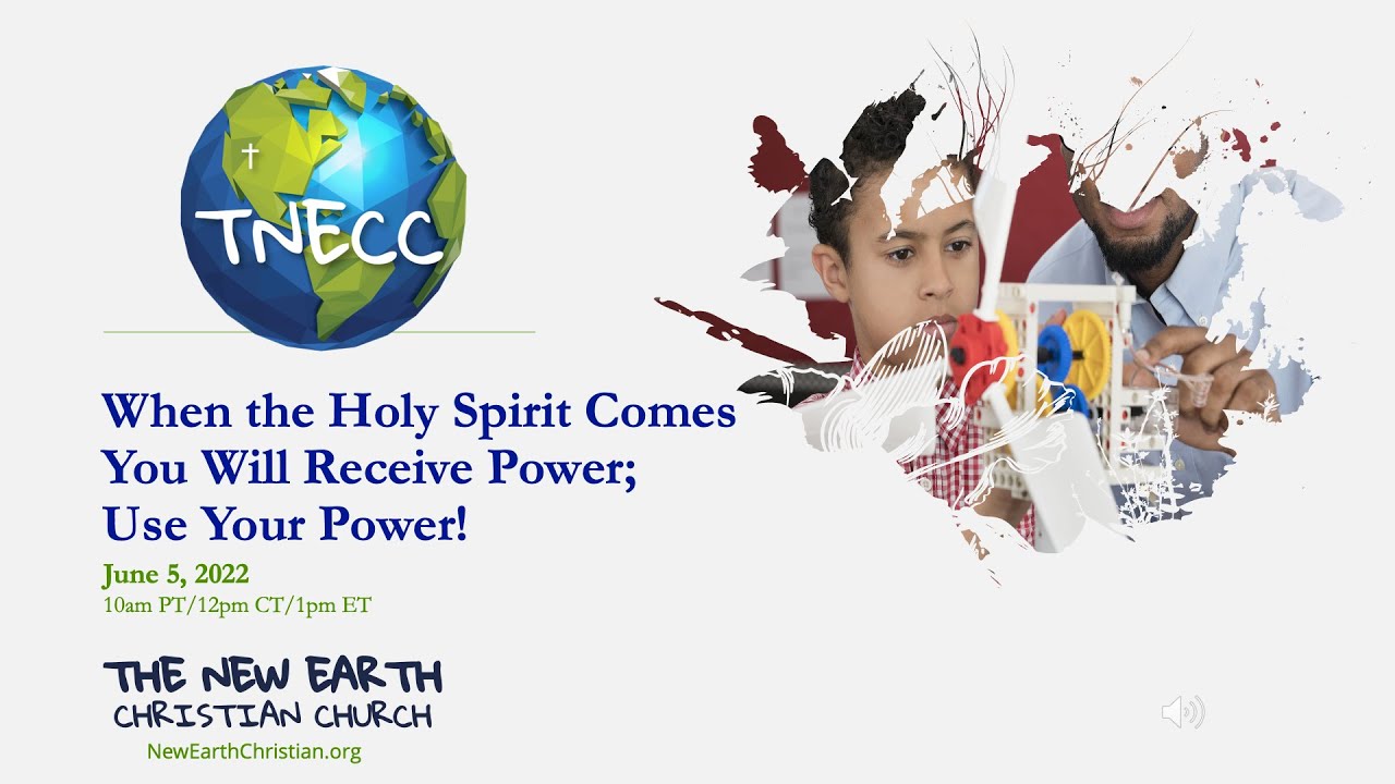 When the Holy Spirit Comes, You Will Receive Power; Use Your Power ...