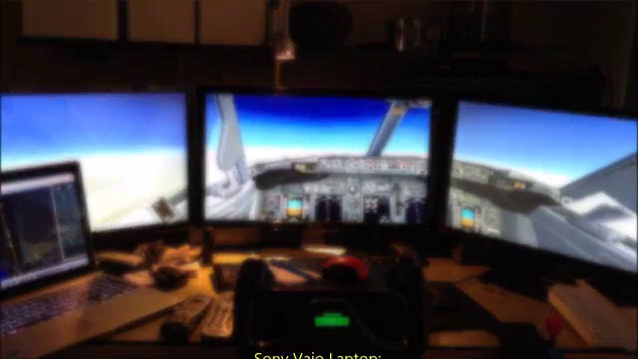 MS Flight Simulator Home Setup - YouTube