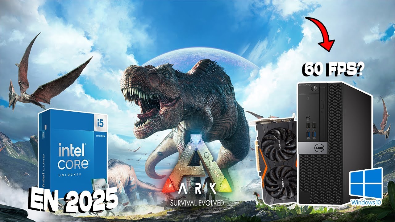 ASÍ ES JUGAR ARK SURVIVAL EVOLVED EN UNA PC DE BAJOS RECURSOS EN 2025 ...
