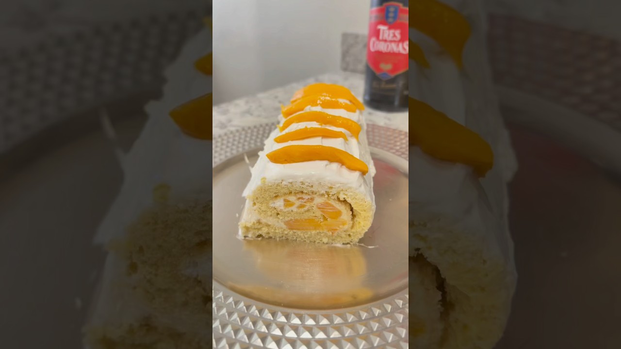 Receta rollo de mango / ingredientes en el 1er comentario # ...