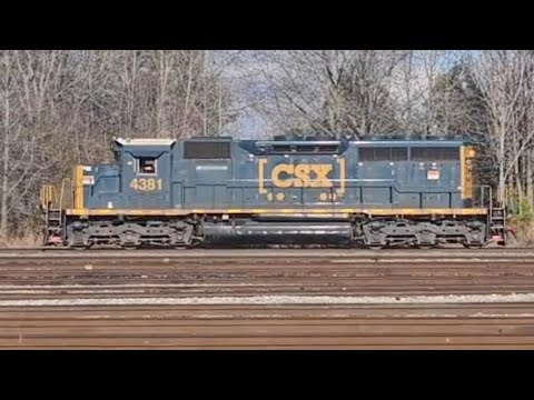 CSX Switcher doing some work in Newport News - YouTube