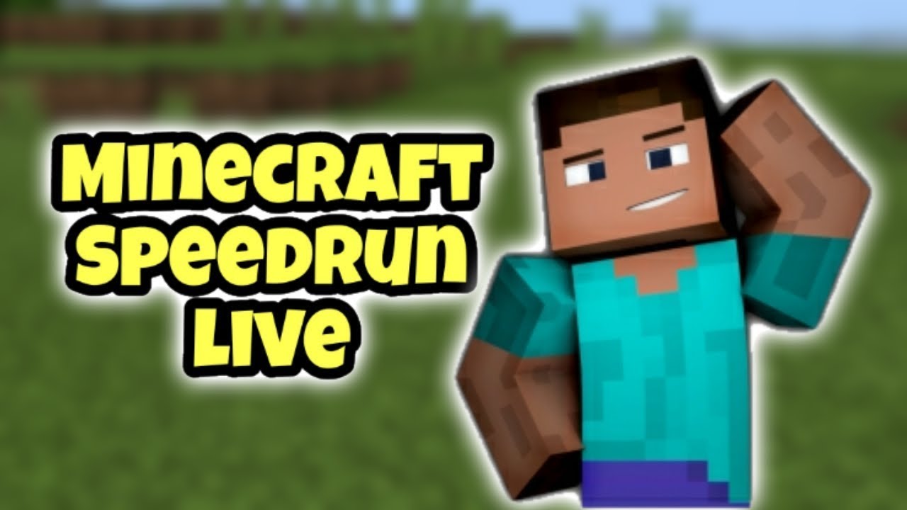 🔴LIVE: This will be the BEST Speedrun Ever! (Minecraft) - YouTube