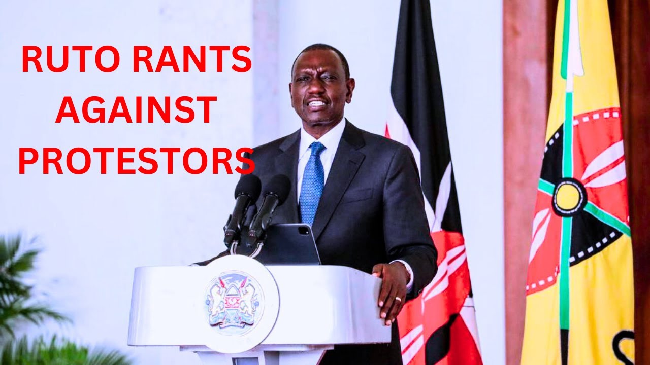 RUTO RANTS: President termed June 25th Protest Events as Treasonous # ...