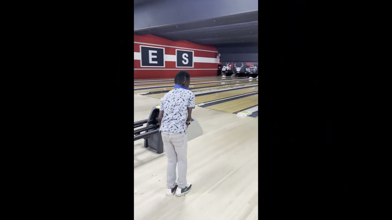 TJ's first time bowling a "Turkey" 3 Strikes in a row!! - YouTube