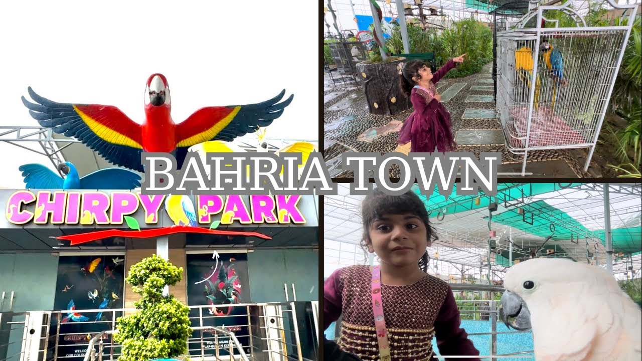 Exploring Chirpy Park with Anaya Bahria Town Karachi vlog HDR - YouTube