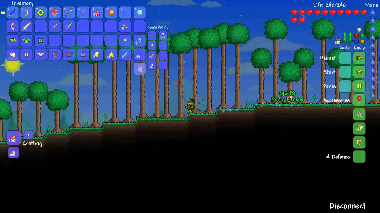 Let's Play Terraria Adventure Map Zelda german Part 5 - Weltenfresser ...
