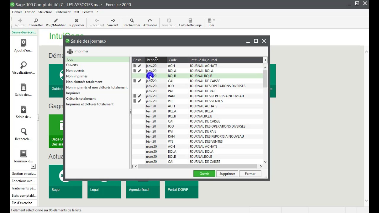 12 - SAISIE DANS LES JOURNAUX DE BANQUE - YouTube