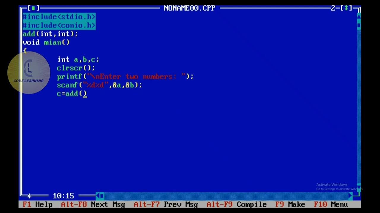 C language | Types of functions #3| CodeLearning - YouTube