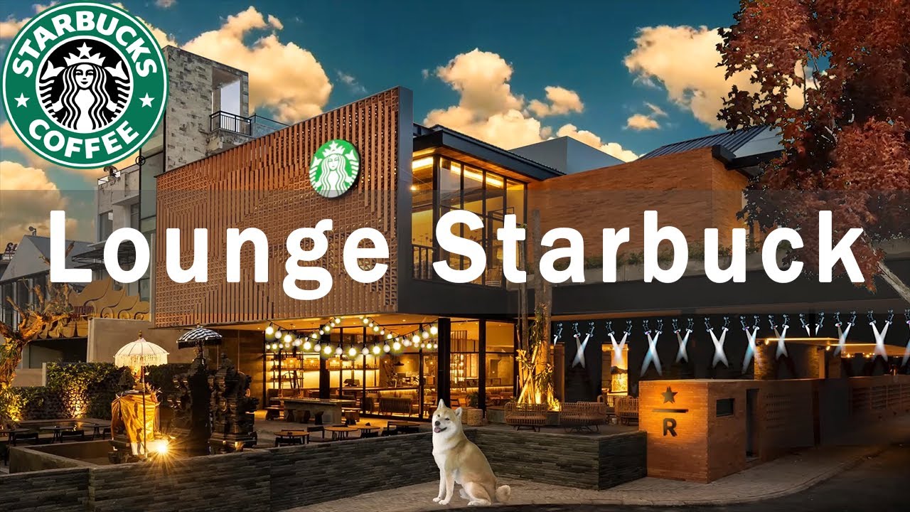 스타벅스에서 새로운 하루를 환영합니다 보사 노바 음악과 함께 행복한 아침을 맞이하세요 창의성과 평온을 느끼며 신선한 시작 즐거운 재즈 음악과 함께 업무를 원활하게