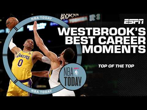 TOP OF THE TOP 🏀  Reflecting on Russell Westbrook's most ICONIC career moments 😤 | NBA Today