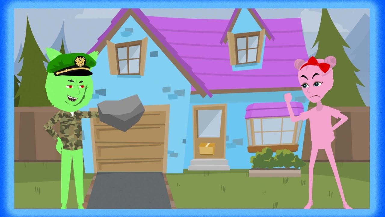 Fliqpy Throws A Rock At Giggle's House/Grounded - YouTube