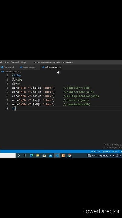 simple calculator in php #shorts #calculator #php - YouTube