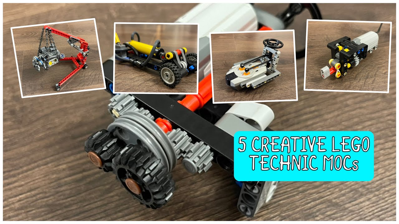 5 Creative LEGO Technic MOCs Ideas (No Music) - YouTube