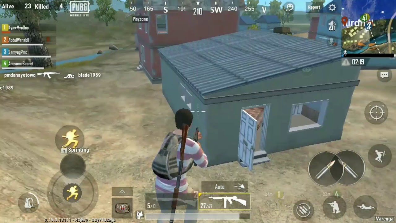 PUBG MOBILE LITE CHIKEN DENNER FOR 4 KILL - YouTube