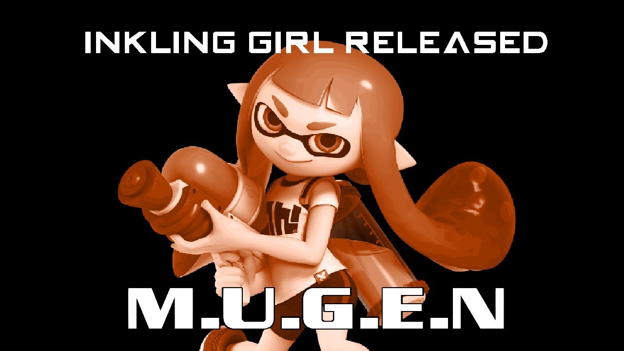 GB Shades MUGEN: Inkling Girl (Splatoon) Released - YouTube