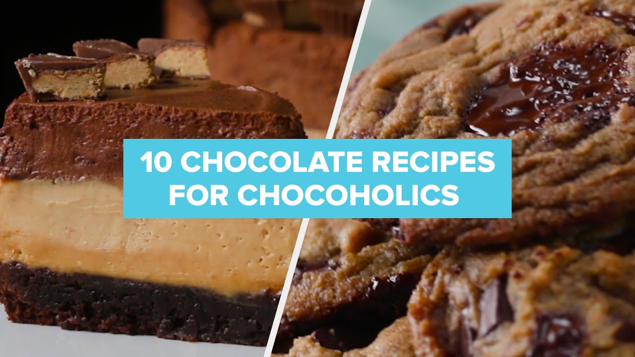 10 Chocolate Recipes for Chocoholics - YouTube