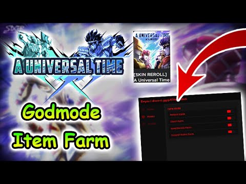 Roblox A Universal Time Script - Godmode | Item Farm 2022 - YouTube