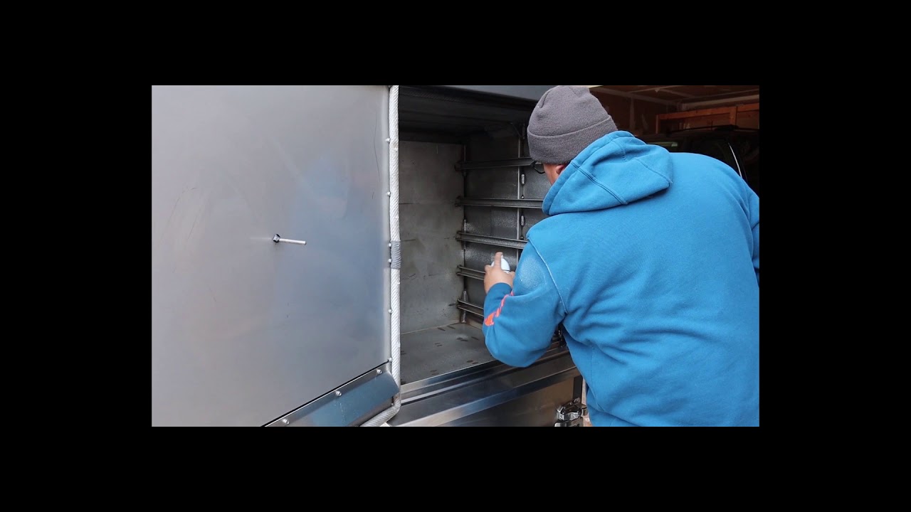 Seasoning My Pitmaker Vault - YouTube