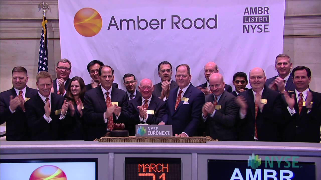 Amber Road Celebrates IPO on the NYSE - YouTube