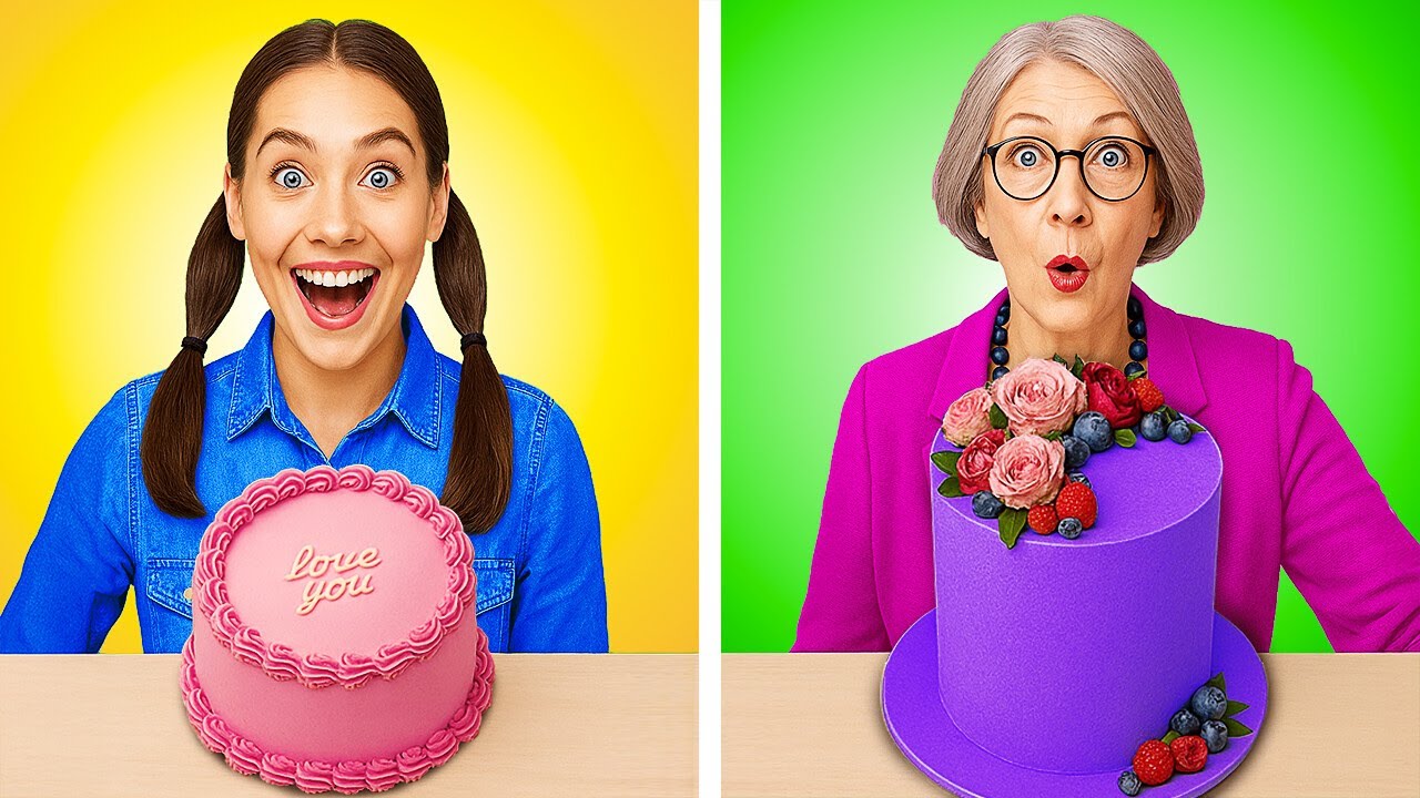 GRANDMA vs ME: EPIC COOKING CHALLENGE! 🍳👵 Who Makes It Better by 123 GO ...