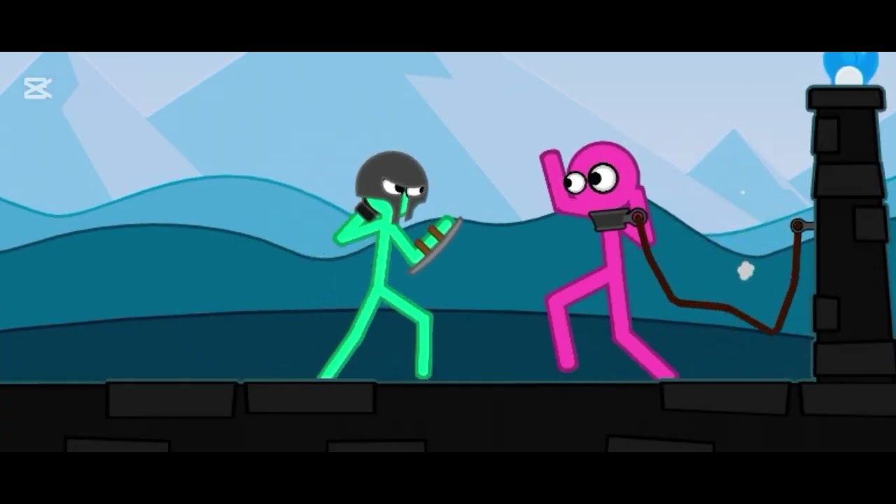 Stickman វ៉ៃគ្នា | SlapStick Fighter Fight Game - YouTube
