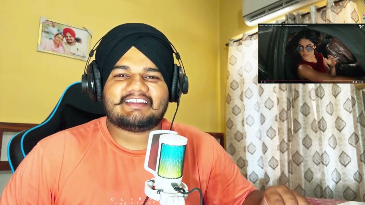Reaction On Cham Cham - Kaka Ji | Yahia Aala | Aveera Singh Masson | New Punjabi Song 2025 - YouTube