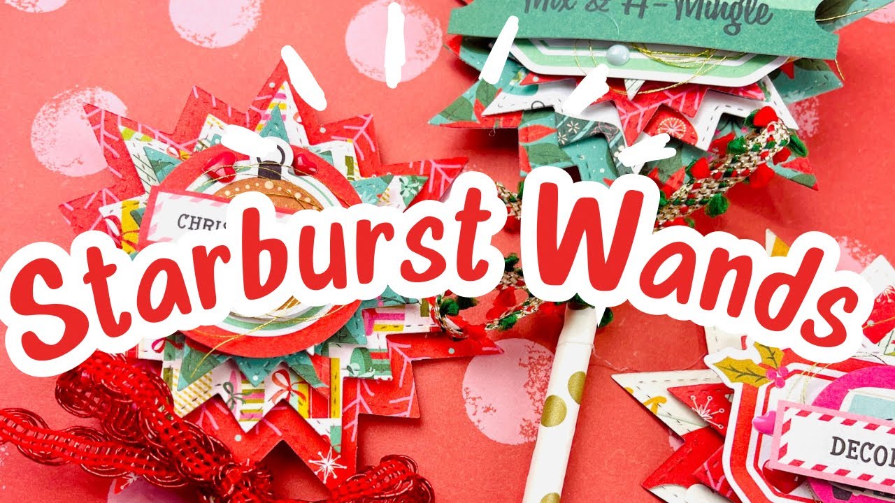 Starburst Wands for Gifts - YouTube