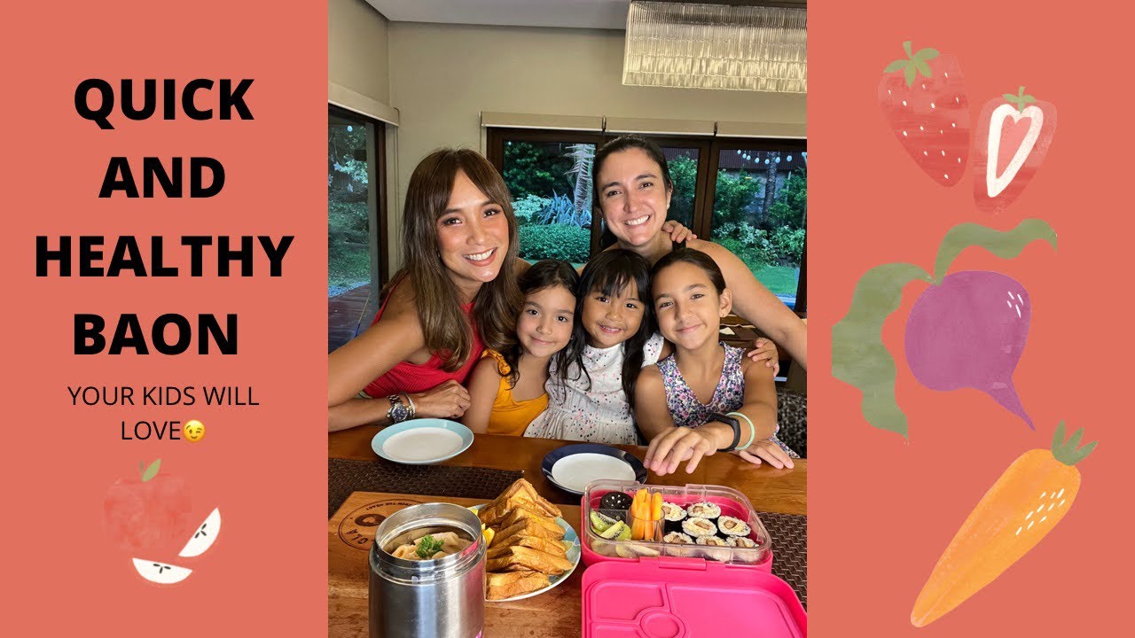 Quick and healthy baon ideas your kids will love - YouTube