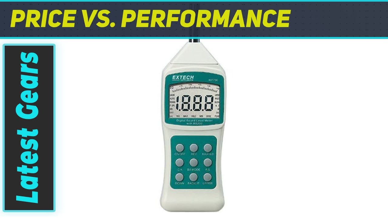 Extech 407750: Ultimate Sound Measurement - YouTube