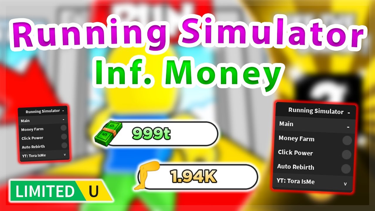 [UGC LIMITED] Running Simulator | Inf. Money / Auto Rebirth / Power ...