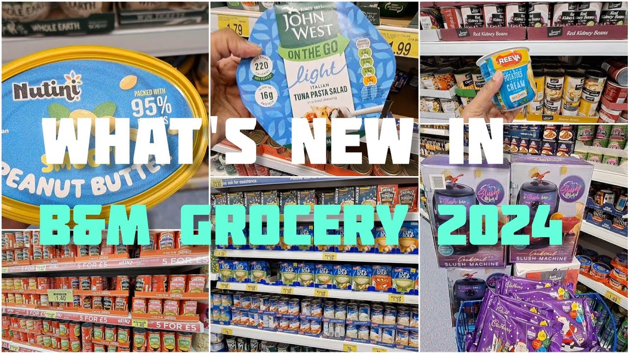 B&M Grocery Shopping Haul- Budget Finds - December 2024 Store Tour ...