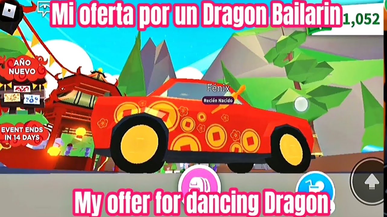ADOPT ME MI OFERTA POR UN DRAGON BAILARÍN 🐲 MY OFFER FOR DANCING DRAGON ...