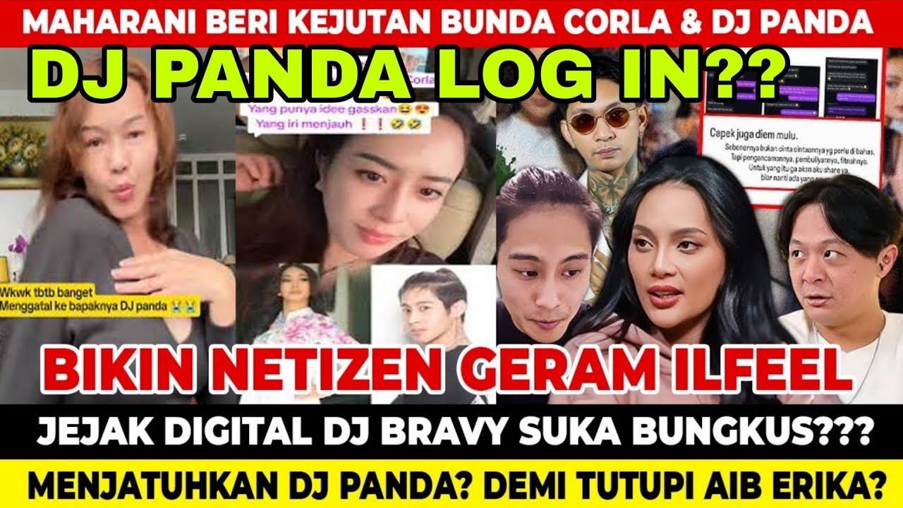 TERBongkar Aib dj bravy ternyata doyan bungkus erika, dj panda collabs bunda corla maharini ...