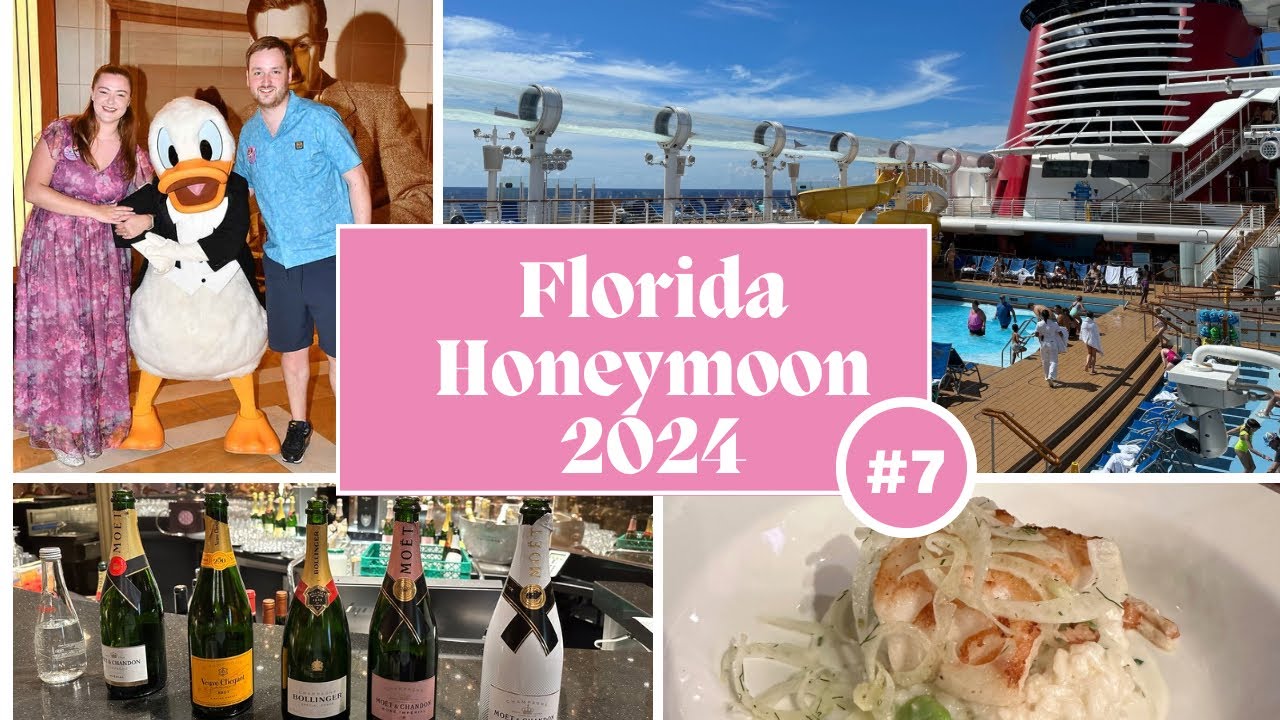 Florida 2024 Vlog | Disney Fantasy Cruise Day At Sea, Champagne Tasting ...