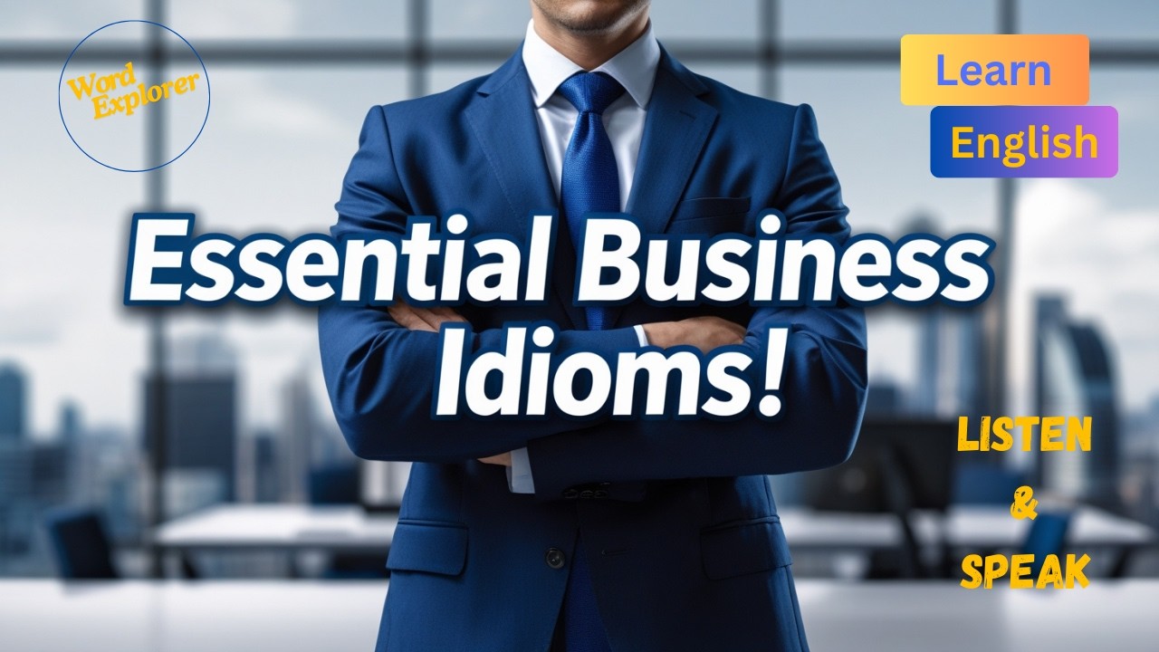 Powerful Business Idioms to Sound Professional & Confident | Improve ...