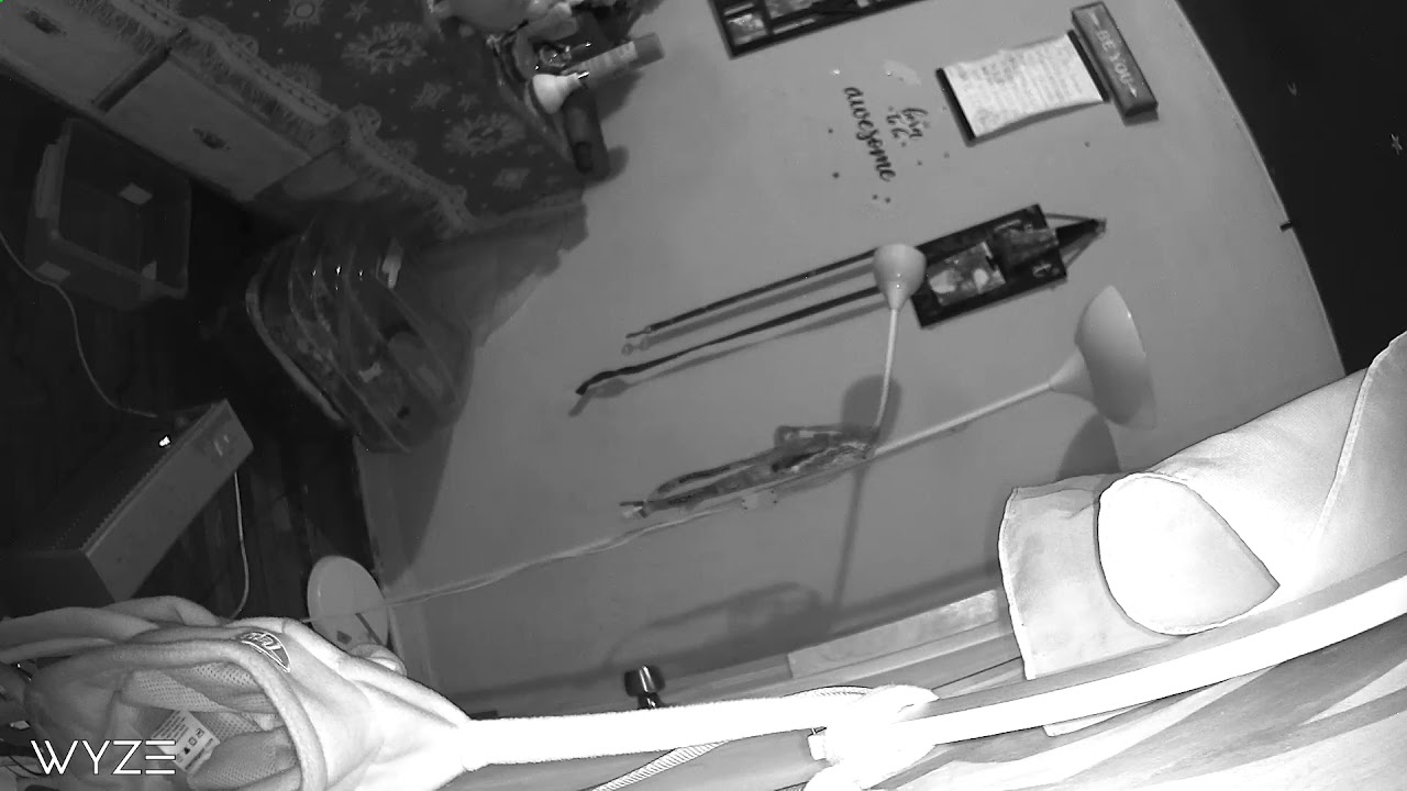 Ghost throwing thing off our wall - YouTube