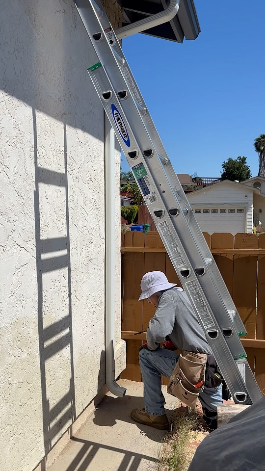 Adding gutters at home👍 - YouTube