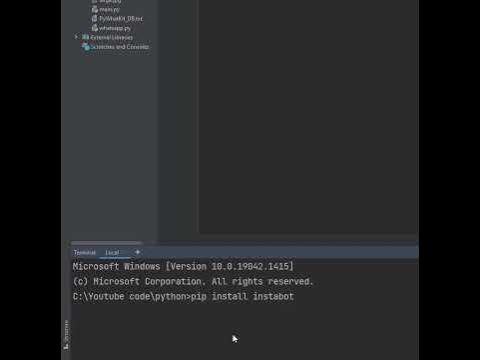This is how you can control your Instagram using Python | Python - YouTube
