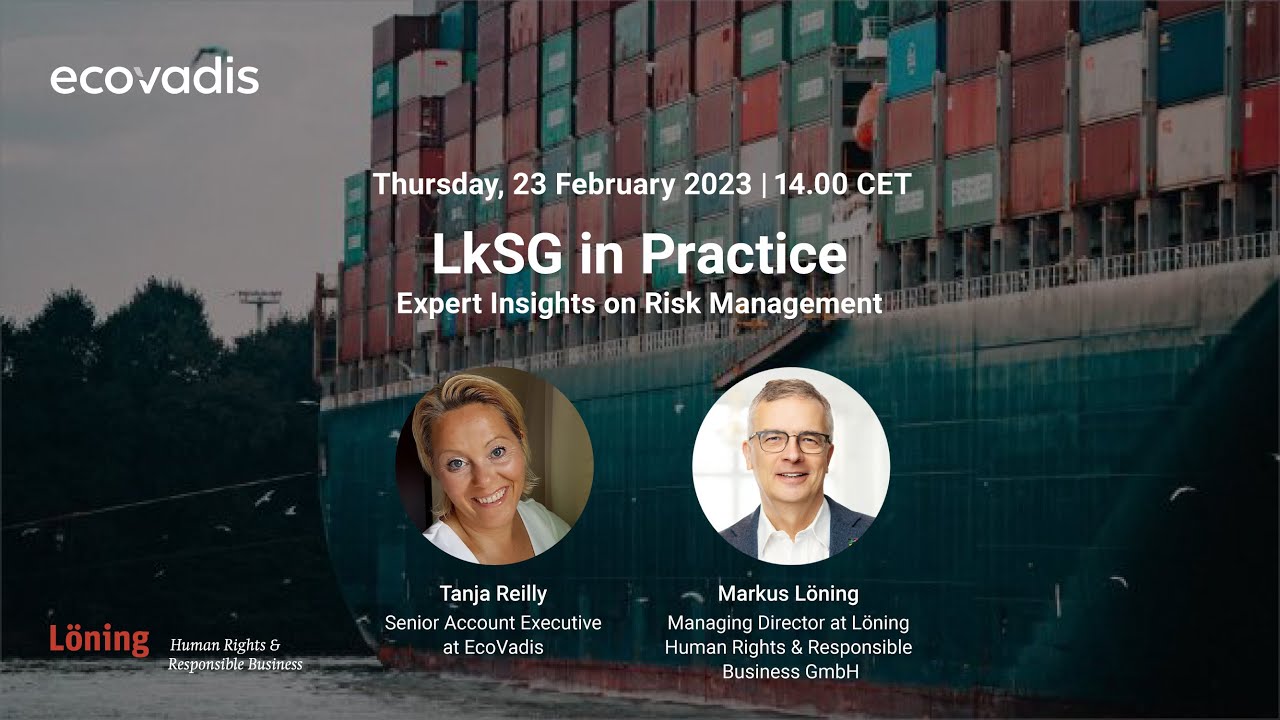 LkSG in Practice - Insights on Risk Management - YouTube