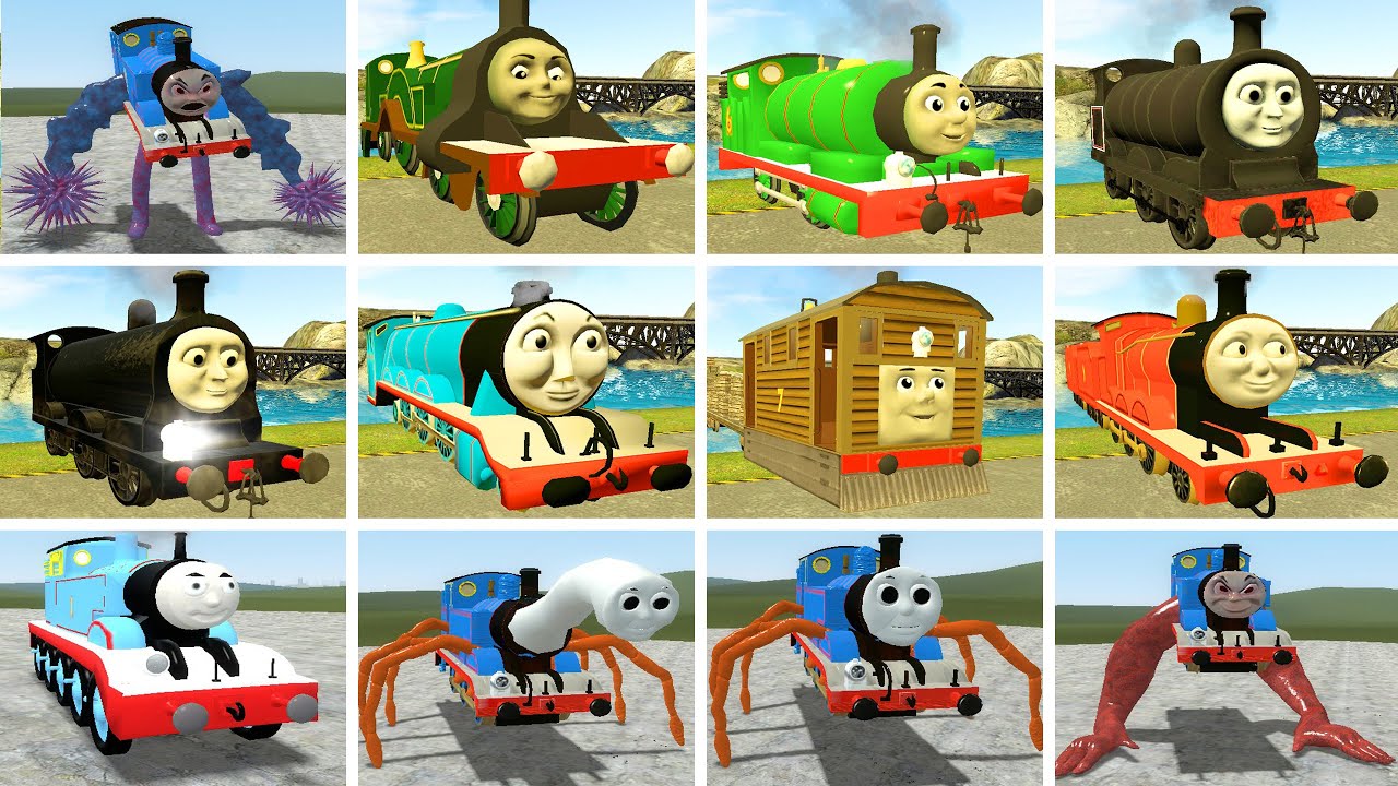 Cursed Thomas and Friends, Cursed Toby, Cursed Percy, Cursed Donald ...