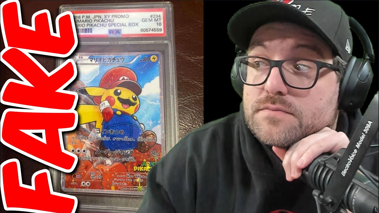 Fake Pokemon Cards Mario