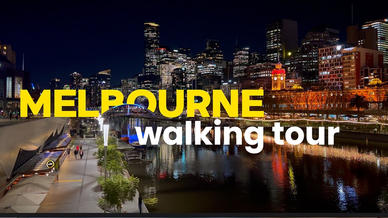 Melbourne Nighttime Magic: Walking Tour Through Lights, People, and ...