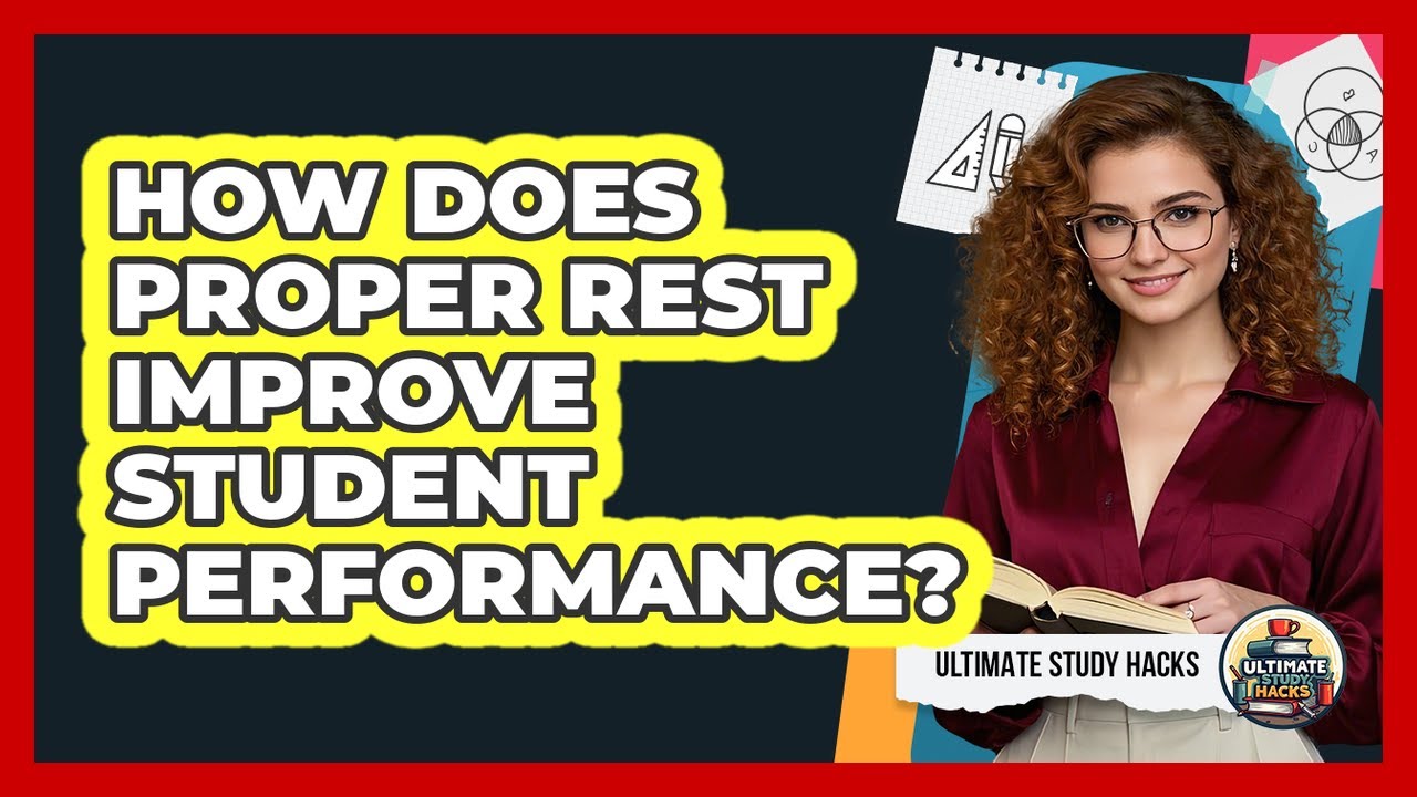 How Does Proper Rest Improve Student Performance? - YouTube