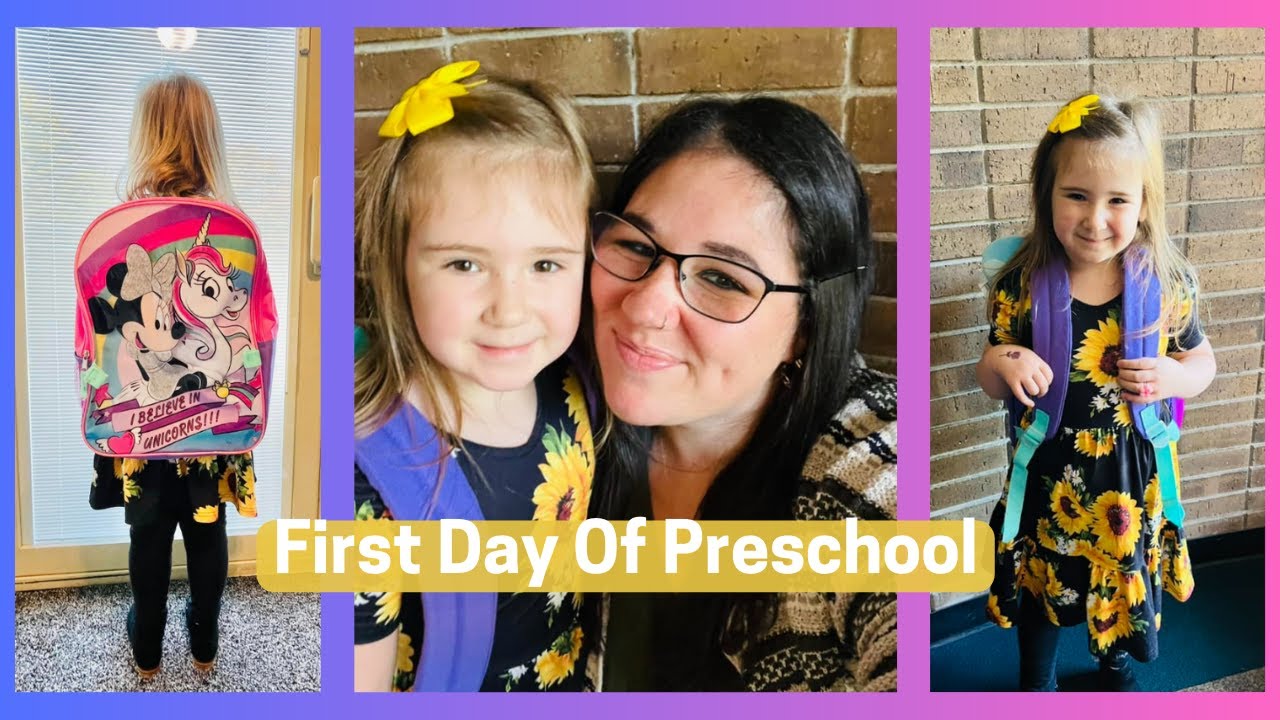 Olivia's First Day of Preschool 2024-2025 VLOG - YouTube