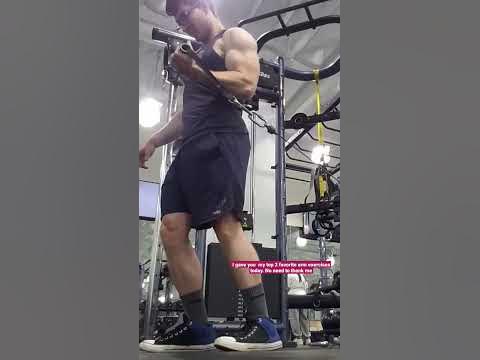 Favorite Biceps Exercise - Bayesian Curls - YouTube