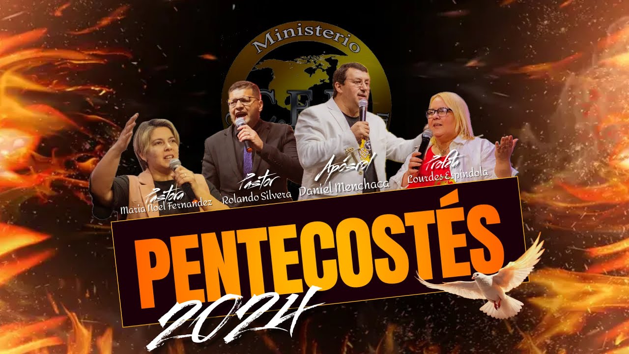 PENTECOSTÉS 2024 - TERCER DIA CON LA MINISTRACIÓN DE EL APÓSTOL DANIEL ...
