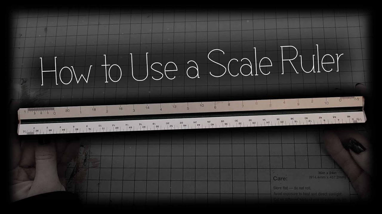 How To Use A Scale Ruler YouTube how-to-use-a-scale-ruler-youtube