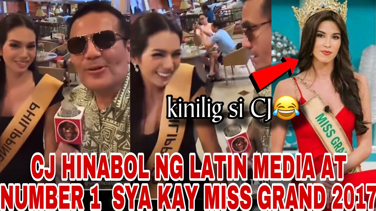 Hinabol ng Latin media si CJ Opiaza number1 sya kay Miss Grand International 2017 | Philippines ...
